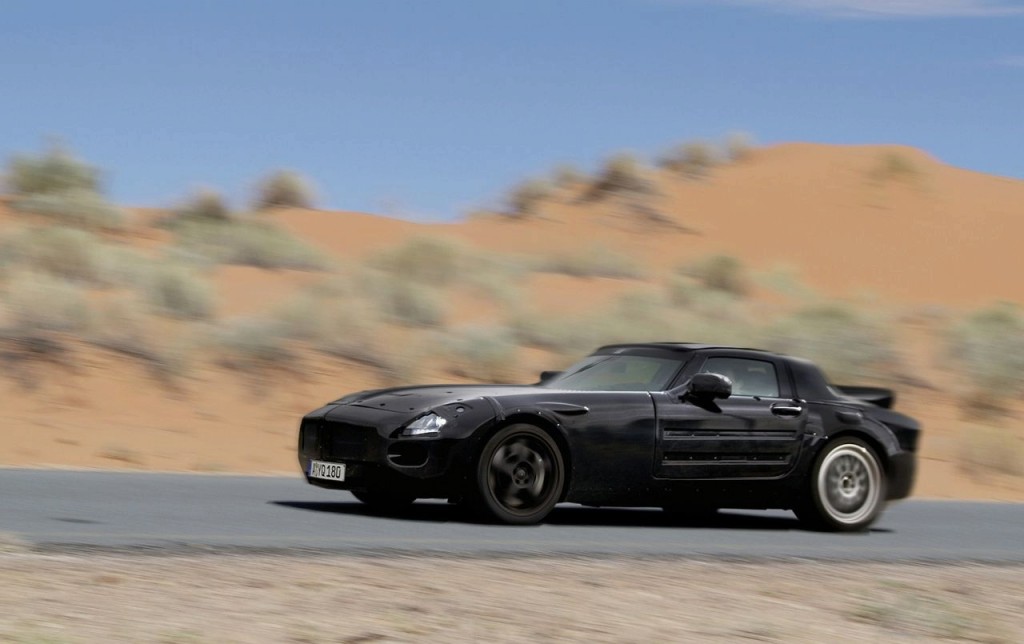 Mercedes SLS AMG Gullwing Further Details and Prototype Photos Released ...