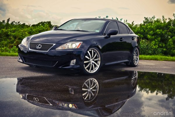 Lexus IS250 sitting smartly on Vossens : Automotive Addicts
