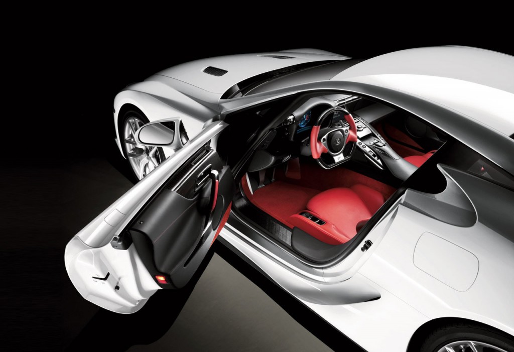 Toyota Officially Announces $375,000 Lexus LF-A Supercar w/ Promotional ...