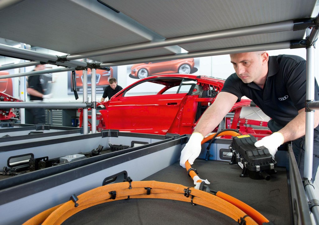 Behind The Scenes Look at Audi R8 e-Tron Production : Automotive Addicts