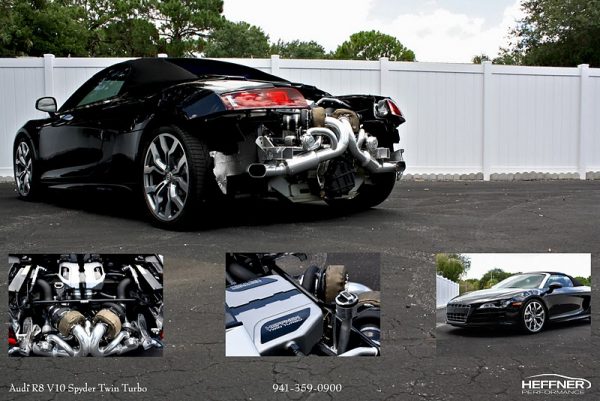 Heffner Performance Builds Twin Turbo Audi R8 V10 Spyder : Automotive ...