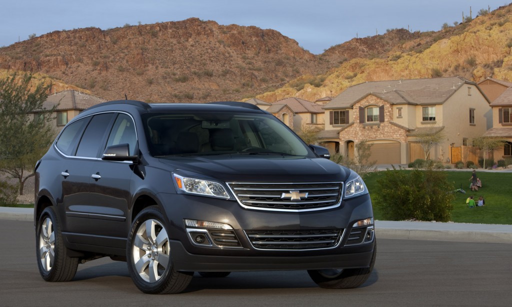 Chevrolet Debuts Refreshed 2013 Traverse Crossover : Automotive Addicts
