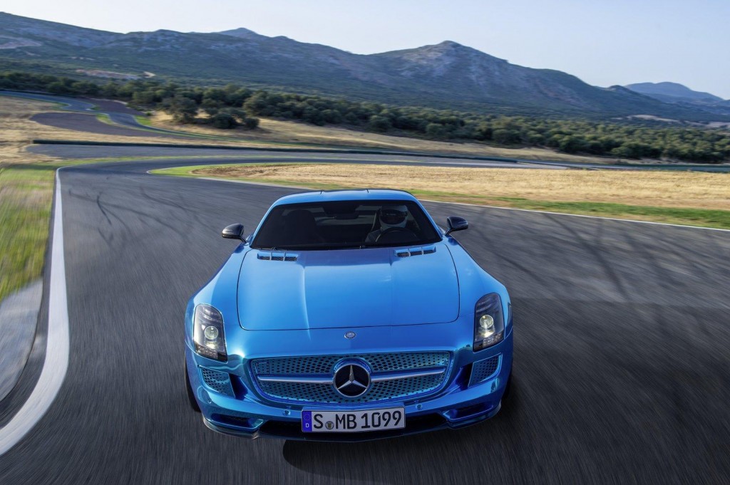 Mercedes-Benz SLS Electric Drive Electrifies At 2012 Paris Motor Show ...