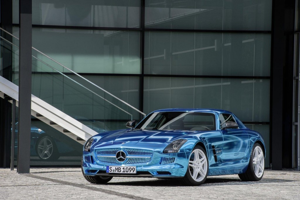 Mercedes-Benz SLS Electric Drive Electrifies At 2012 Paris Motor Show ...