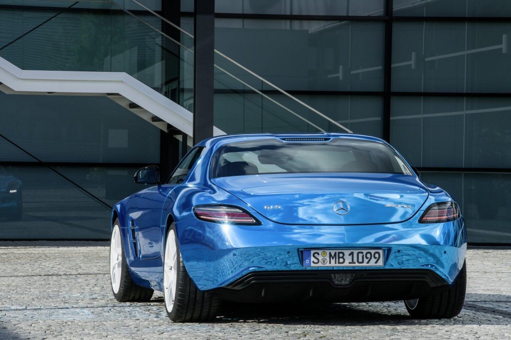 Mercedes-Benz SLS Electric Drive Electrifies At 2012 Paris Motor Show ...