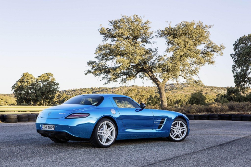 Mercedes-Benz SLS Electric Drive Electrifies At 2012 Paris Motor Show ...