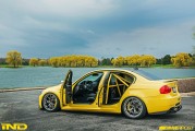 Improving Perfection: IND Distribution’s Stunning Dakar Yellow E90 BMW ...