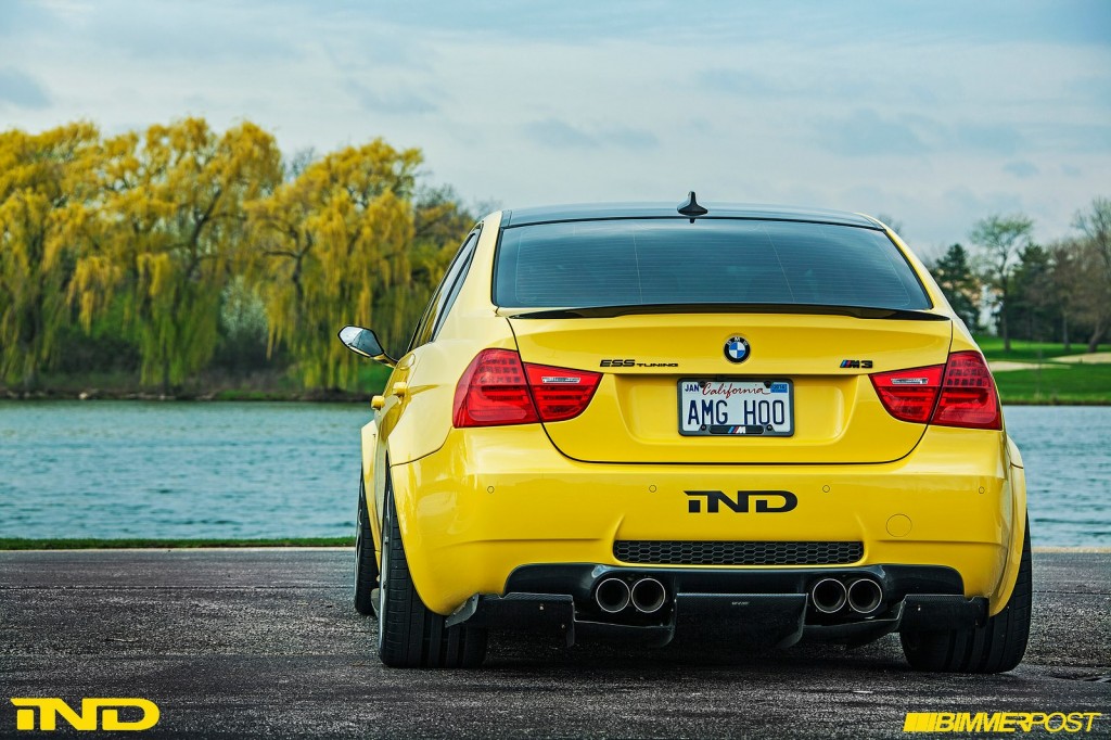 Improving Perfection: IND Distribution’s Stunning Dakar Yellow E90 BMW ...