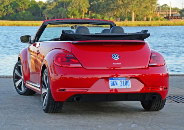 2014 Volkswagen Beetle Convertible R-Line Review & Test Drive ...