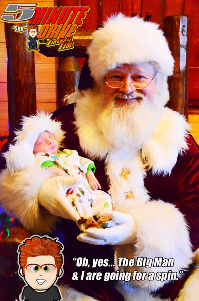 5MINUTE DRIVE filming today with THE BIG MAN… SANTA CLAUS : Automotive ...