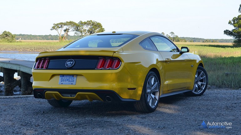 2015 Ford Mustang GT 50th Anniversary Edition Review & Test Drive ...