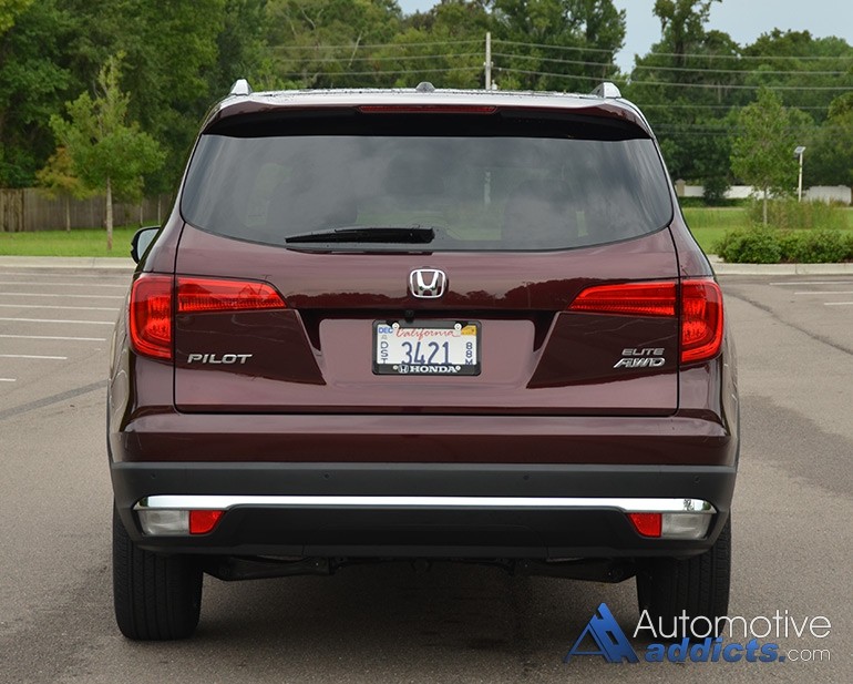 2016-honda-pilot-elite-rear : Automotive Addicts
