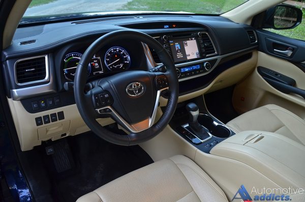 2015-toyota-highlander-hybrid-dashboard : Automotive Addicts