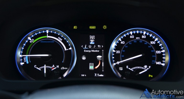 2015-toyota-highlander-hybrid-gauge-cluster : Automotive Addicts
