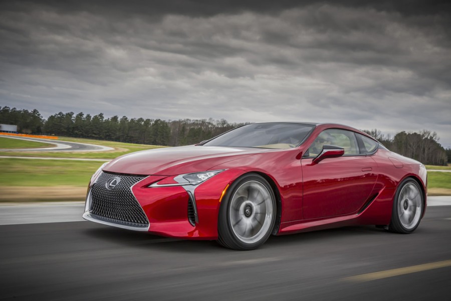 Lexus Debuts LC 500 Luxury Sports Coupe at 2016 Detroit Auto Show ...