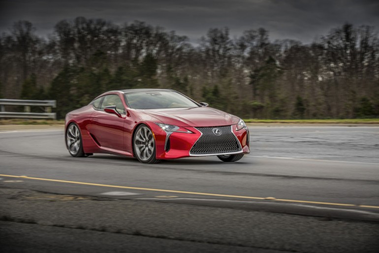 Lexus Debuts LC 500 Luxury Sports Coupe at 2016 Detroit Auto Show ...