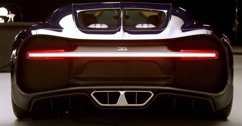bugatti-chiron-rear : Automotive Addicts