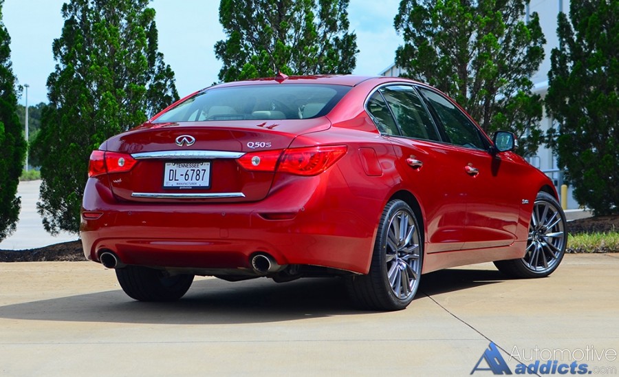 2016 Infiniti Q50 Red Sport 400 Review & Test Drive – Inspired ...