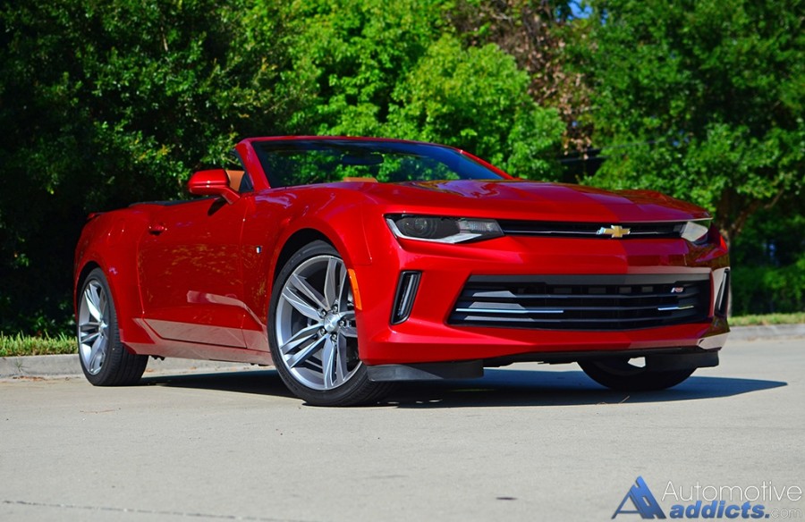 2016 Chevrolet Camaro 2LT RS V6 Convertible Review & Test Drive ...