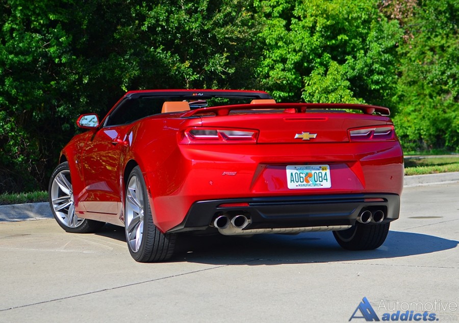 2016 Chevrolet Camaro 2LT RS V6 Convertible Review & Test Drive ...