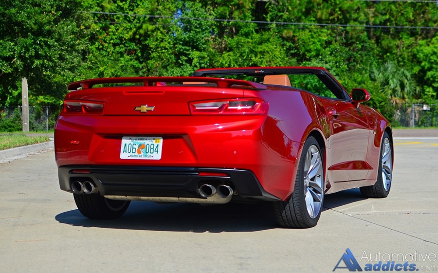 2016 Chevrolet Camaro 2LT RS V6 Convertible Review & Test Drive ...