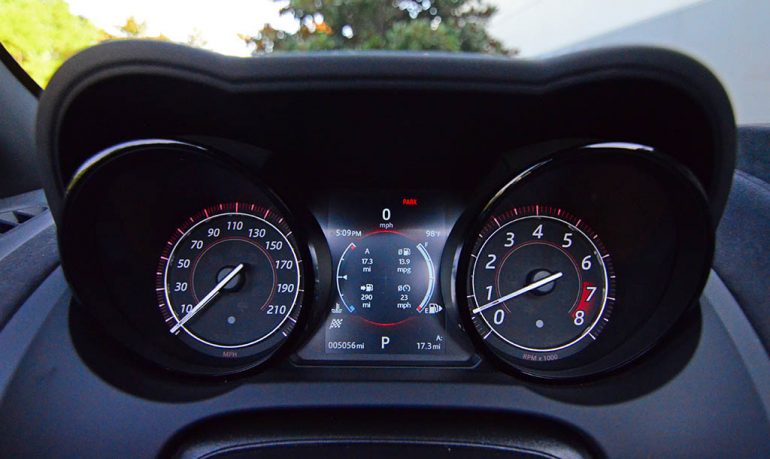 2017-jaguar-f-type-svr-convertible-gauge-cluster : Automotive Addicts