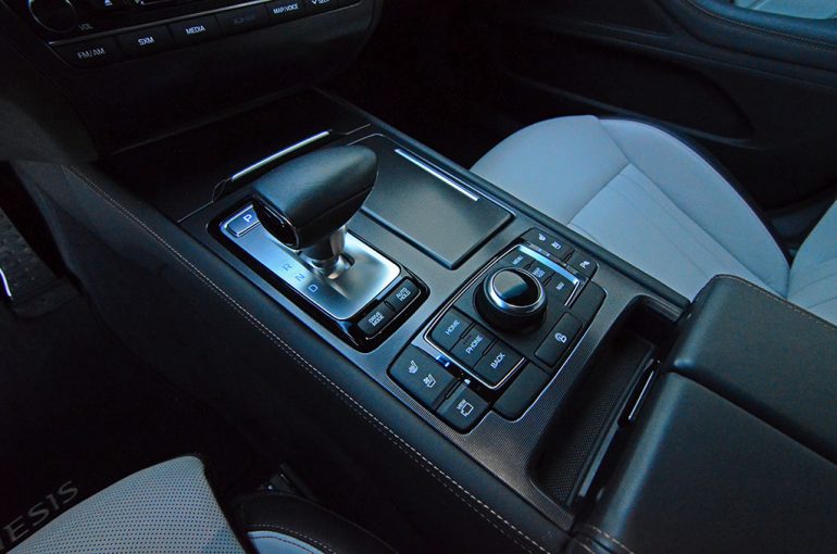 2018-genesis-g80-sport-shifter-controls : Automotive Addicts