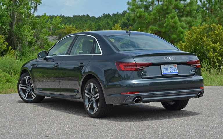 2018 Audi A4 2.0T quattro S tronic Review & Test Drive : Automotive Addicts