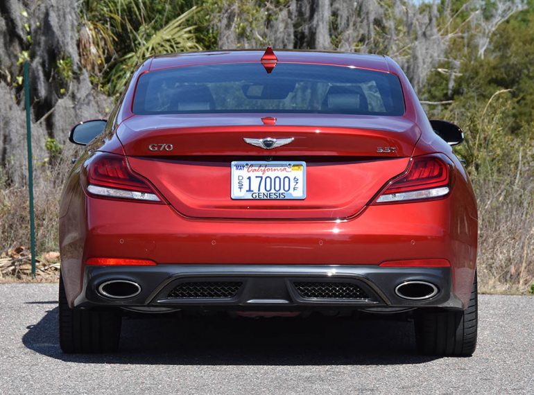 2019-genesis-g70-sport-rear-2 : Automotive Addicts