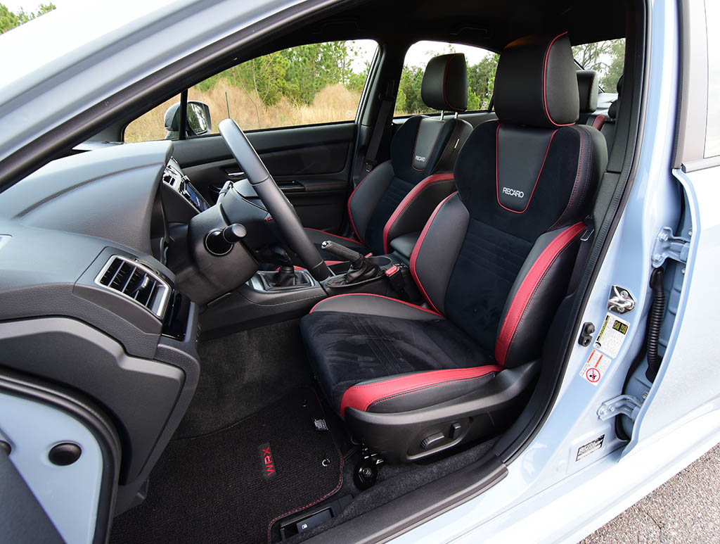 2019-subaru-wrx-series-gray-front-recaro-seats : Automotive Addicts