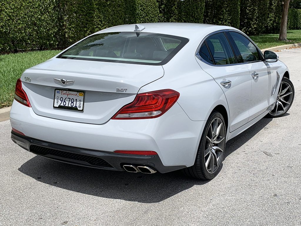 Genesis G70 rear : Automotive Addicts