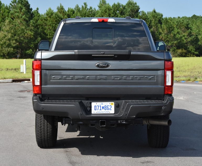 2020-ford-f-250-super-duty-7-3-v8-lariat-rear-2 : Automotive Addicts