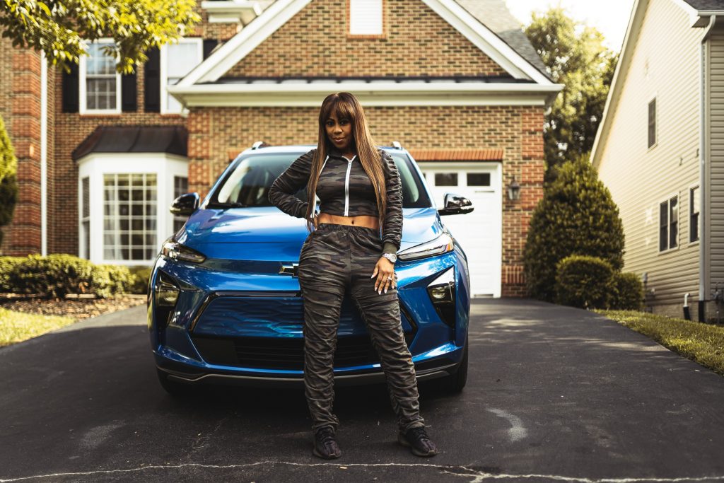 Filmmaker Tressa “Azarel” Smallwood and the All-Electric 2022 Chevy ...