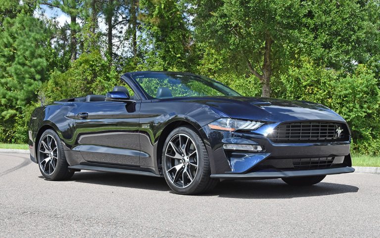 2021 Ford Mustang EcoBoost High Performance Package Convertible Review ...