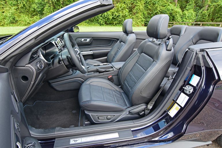 2021 Ford Mustang EcoBoost High Performance Package Convertible Review ...