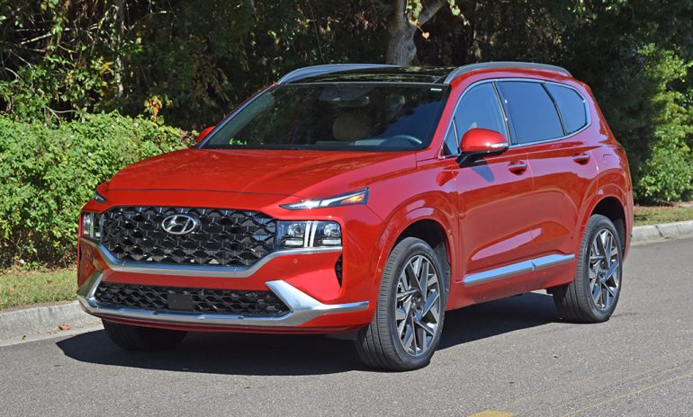 2022 Hyundai Santa Fe Calligraphy 2.5T AWD Review & Test Drive ...