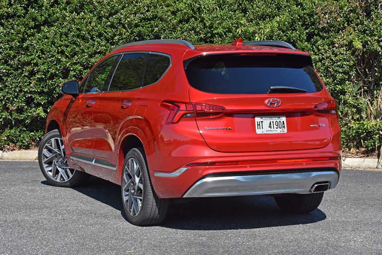 2022 Hyundai Santa Fe Calligraphy 2.5T AWD Review & Test Drive ...