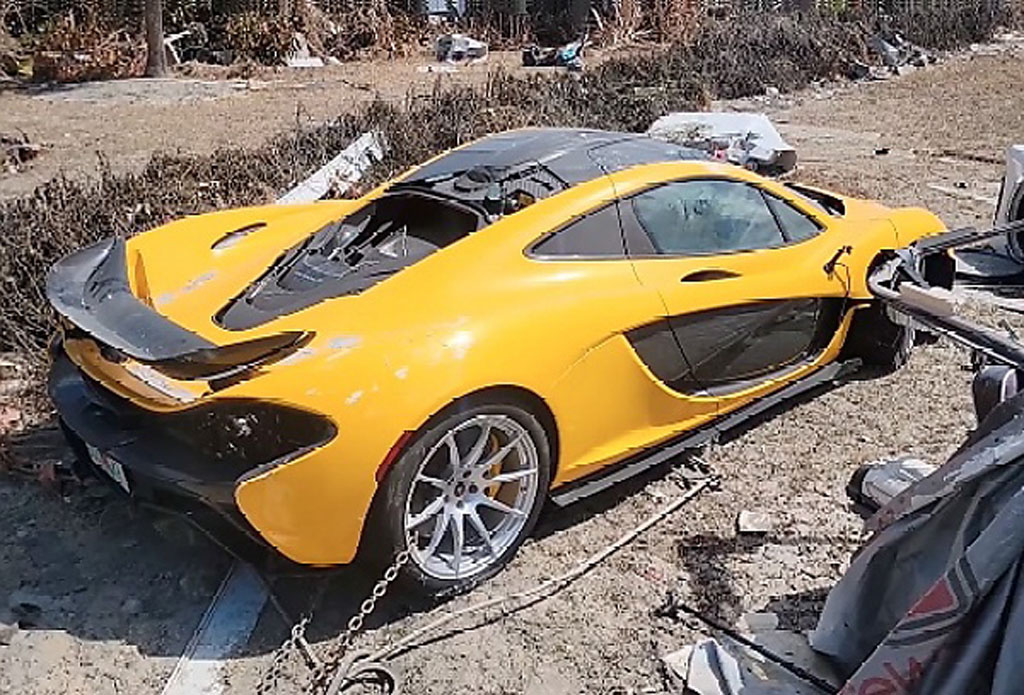 Tavarish Takes on Challenge of Resurrecting $2M Flooded McLaren P1 ...