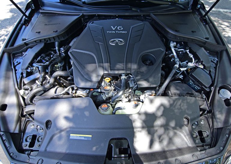 2023 Infiniti Q50 Red Sport 400 AWD Black Opal Edition Review & Test ...