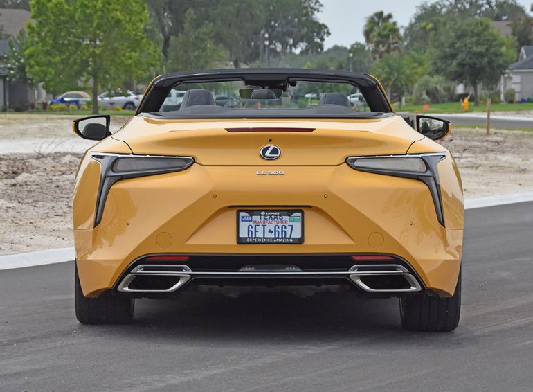 2023 Lexus LC 500 Convertible Review & Test Drive : Automotive Addicts
