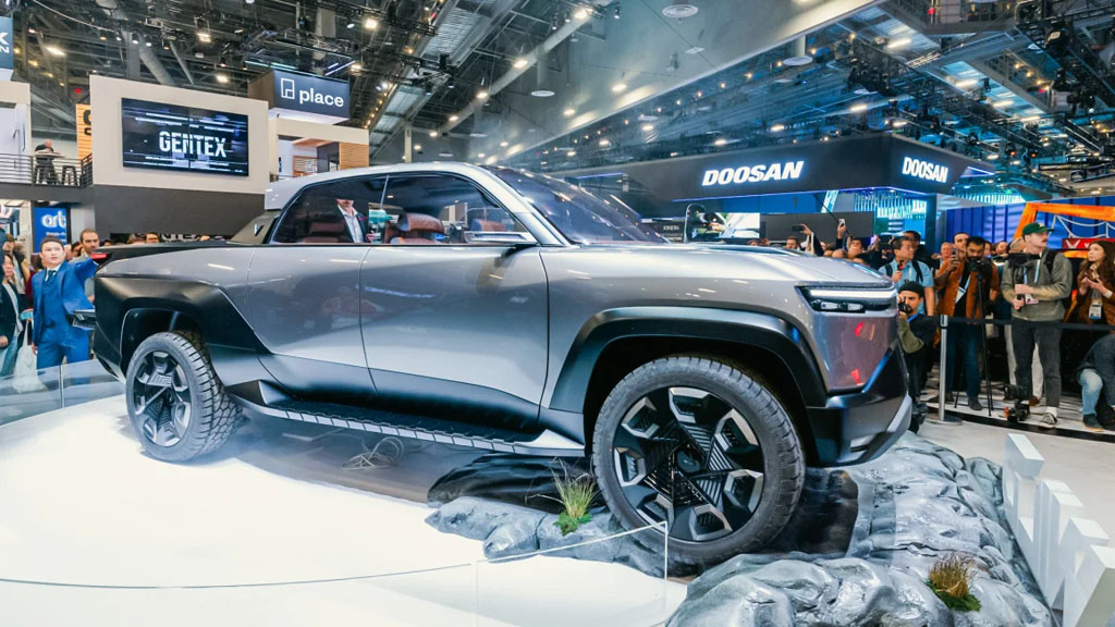 VinFast Reveals “Wild” Production EV Pickup Truck at CES 2024 ...