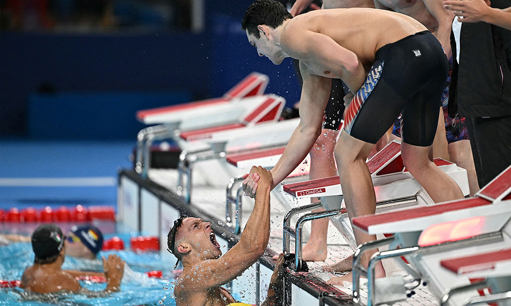 Team USA and Team Toyota’s Caeleb Dressel wins eighth gold medal in ...