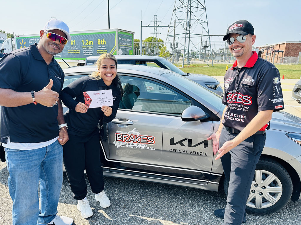 Kia Presents Doug Herbert’s B.R.A.K.E.S. Teen Pro-Active Driving School ...