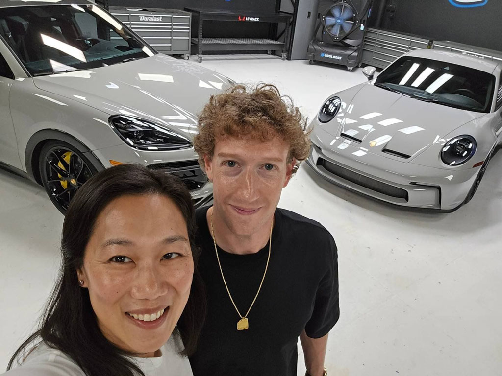 Mark Zuckerberg Shows Off Custom Porsche Cayenne Turbo GT Minivan and a ...