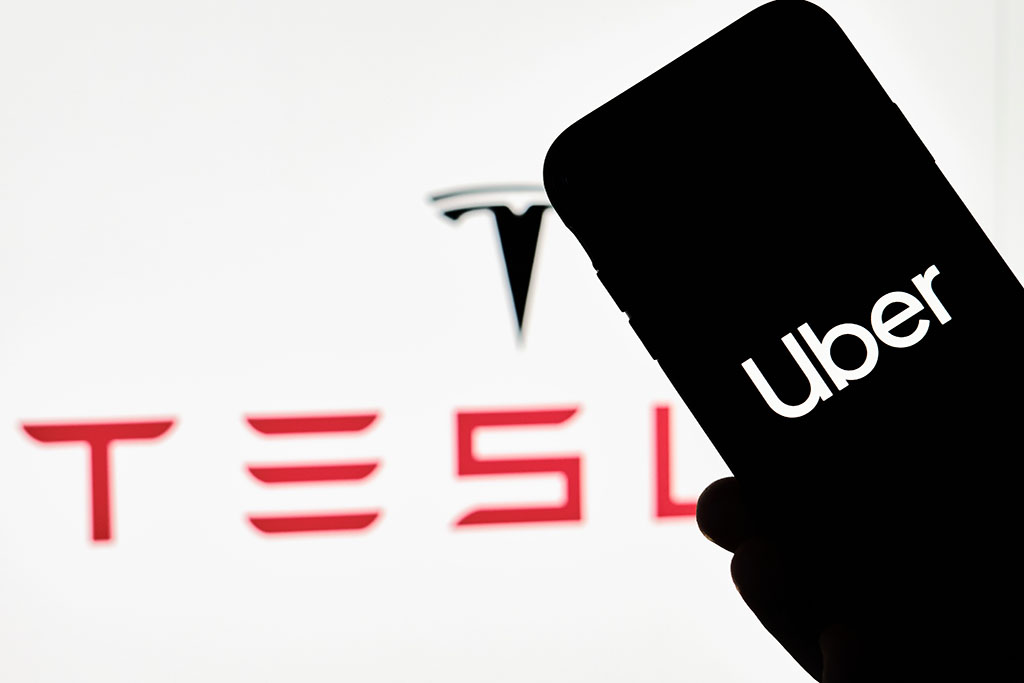 Tesla’s FSD Takes the Wheel of Uber and Lyft Services, but Are ...