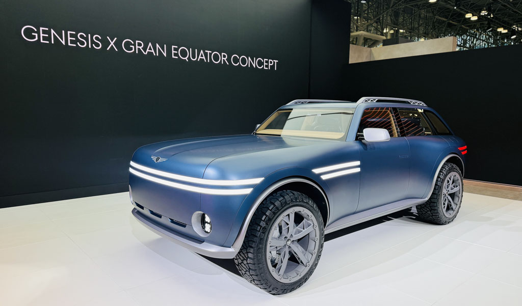 Genesis Highlights 2025 NY Auto Show with the X Gran Equator Concept ...