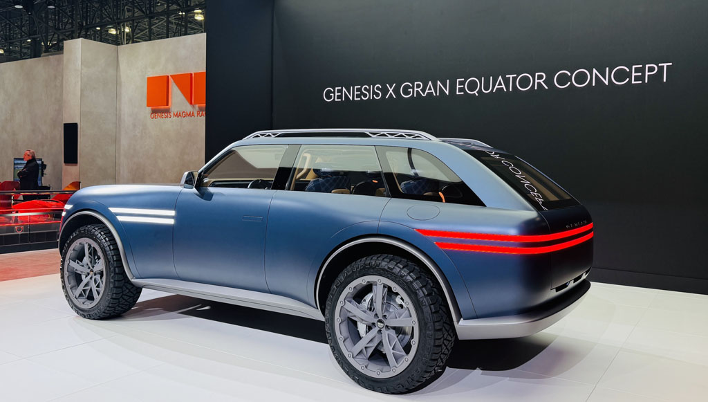Genesis Highlights 2025 NY Auto Present with the X Gran Equator Idea ...