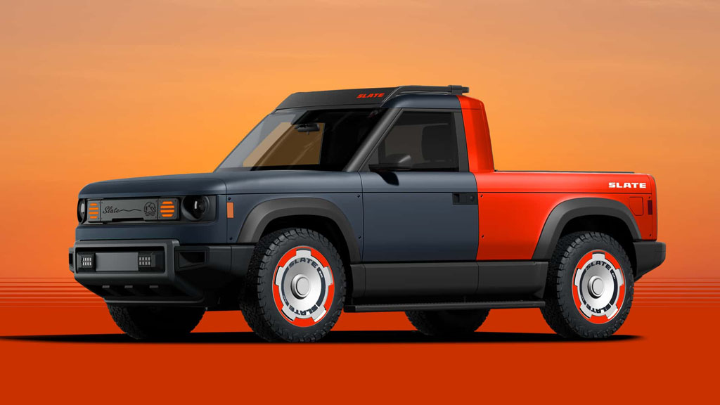 Slate’s $20K Electric Pickup Hits 100,000 Reservations in Just Two Weeks : Automotive Addicts