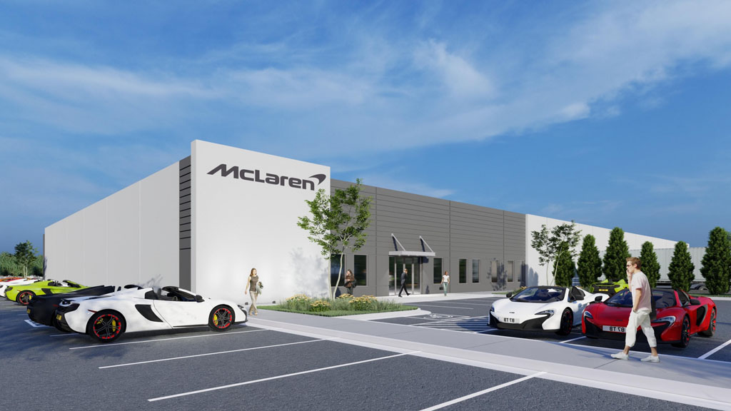 McLaren Automotive Paves the Way for New Vehicle Processing Center in ...