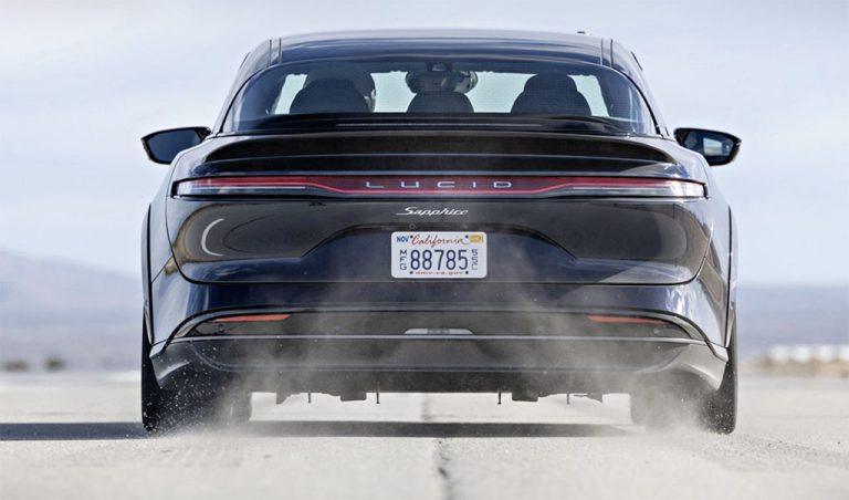 Lucid Air Sapphire Sets New 0-60-0 MPH Record by MotorTrend With New ...